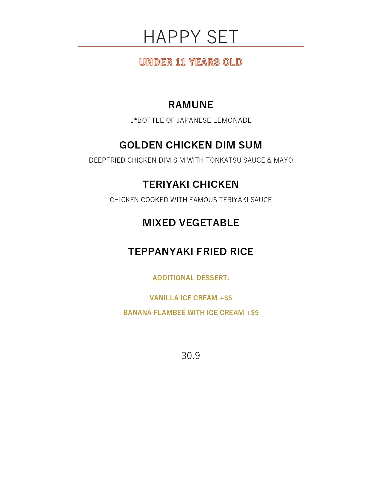 Teppanyaki – Shin Sen Teppanyaki Restaurant